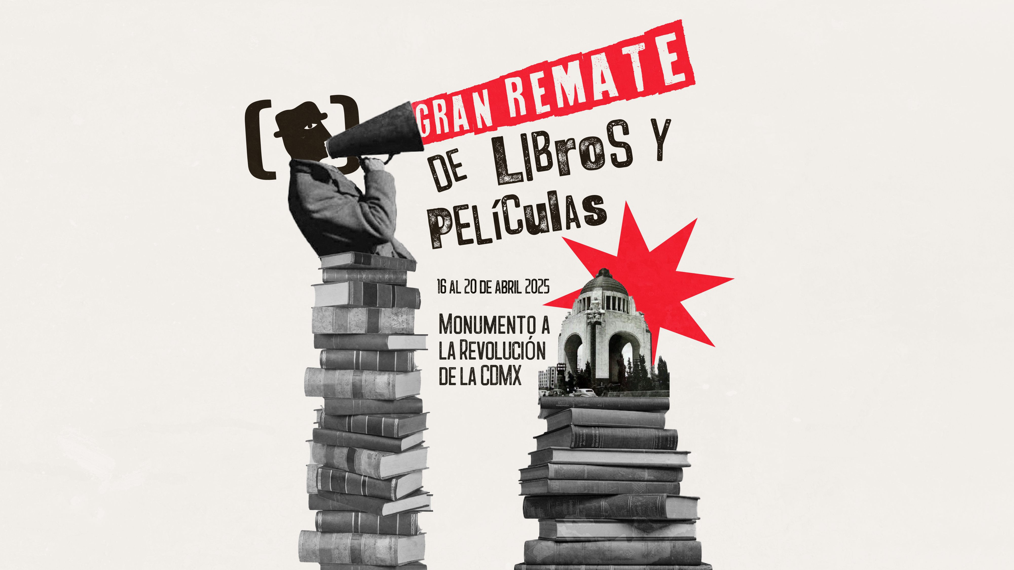 Librero en Andanzas en el 19º Remate de Libros del Monumento a la Revo